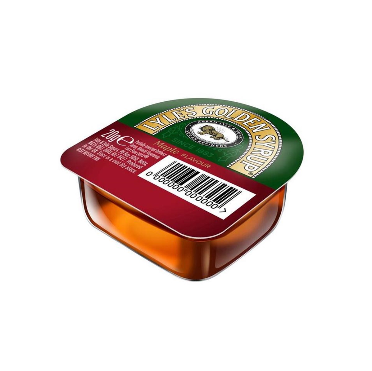 Lyle's Golden Syrup MAPLE Flavour - 20g mini tubs - Go Jumbo